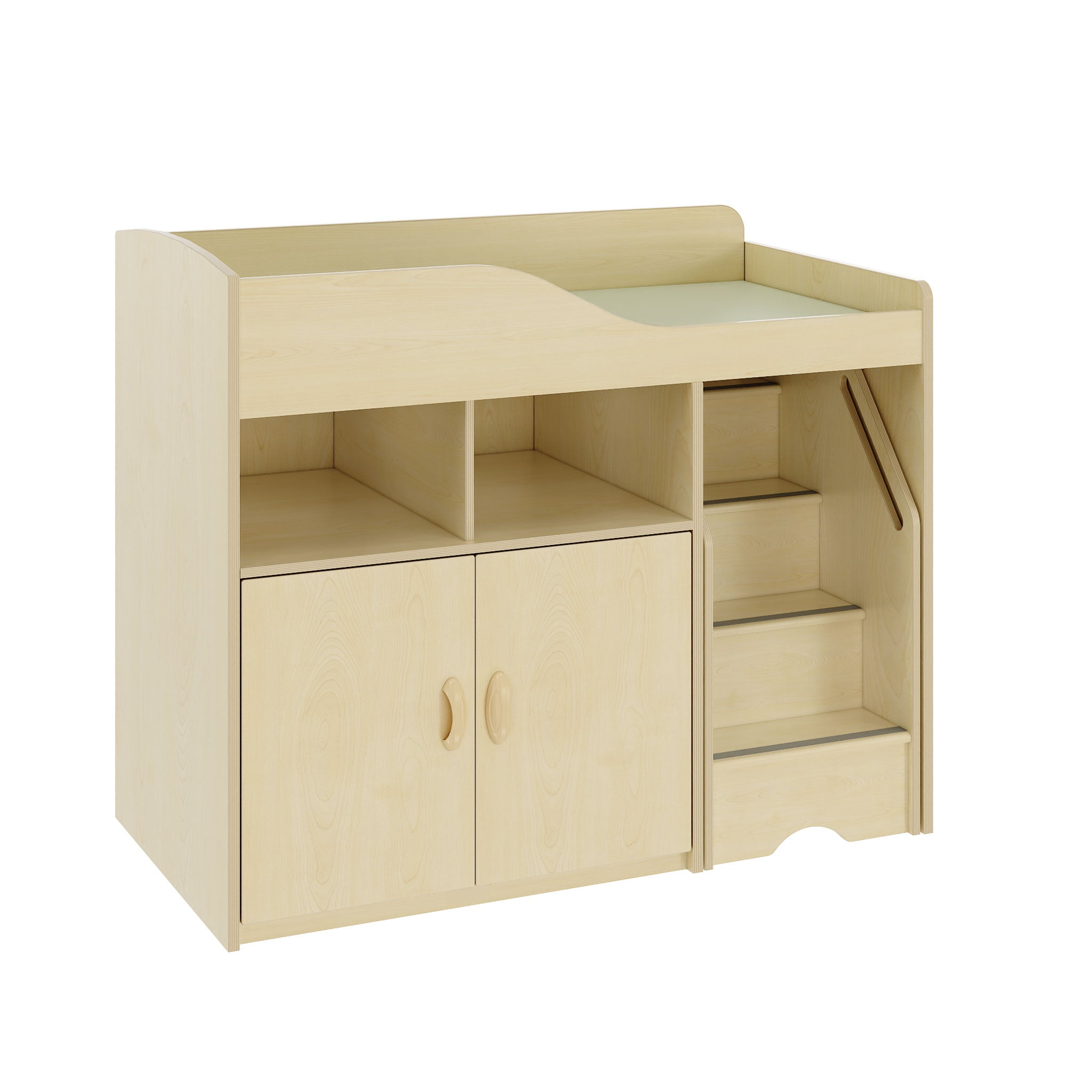 Changing Table with Storage and Pull-Out Stairs – The Ministry of ...
